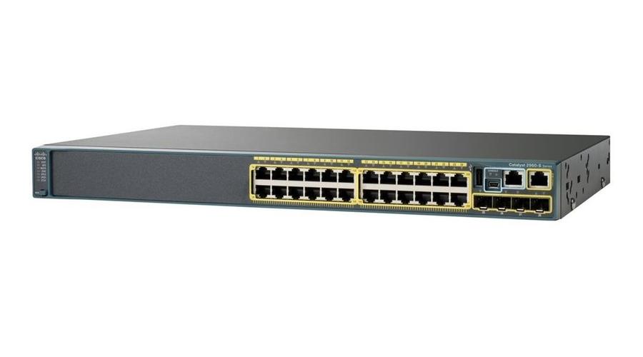 WS-C2960X-24TS-L Cisco Catalyst 2960-X 24 GigE, 4 x 1G SFP, LAN Base ...